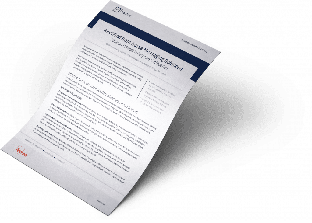 Choosing AlertFind | AlertFind